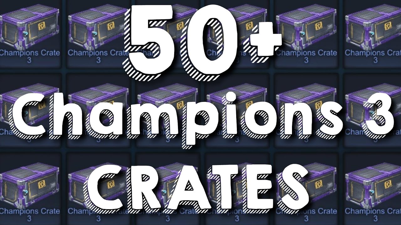 Rocket League | 50+ Champions Crate 3 Opening - YouTube