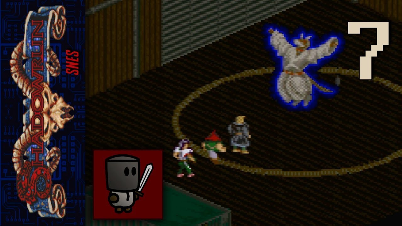 Dog Be with You - Let's Play Shadowrun SNES (1993) | Original Hardware ...