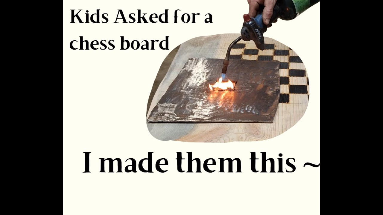DIY, Making a Checkerboard Table With Scrap Metal! - YouTube