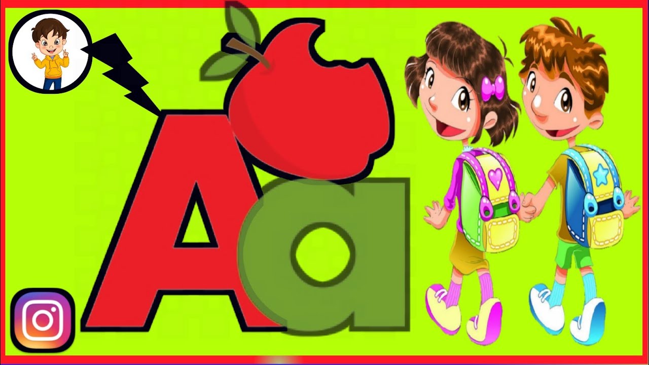 ENGLISH ALPHABETS| LEARN A TO Z ABCD | PRESCHOOL ABC FOR KIDS | KIDZ ...