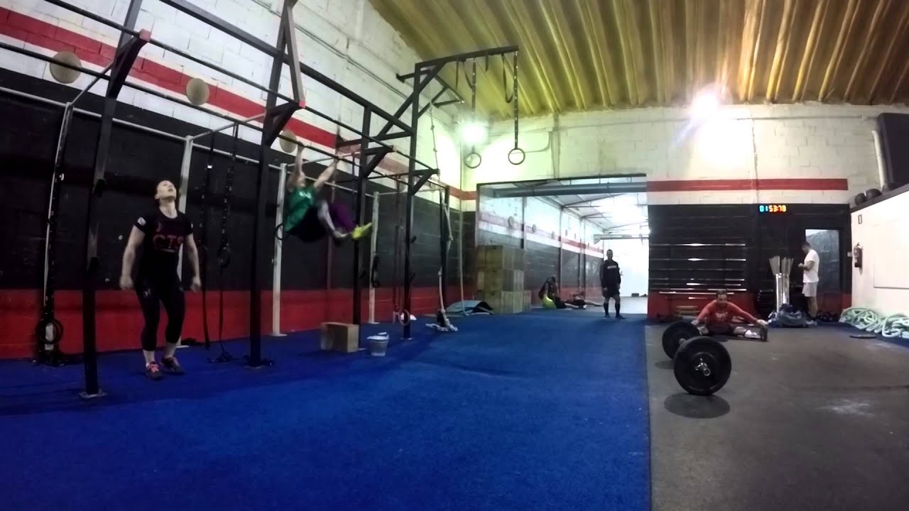 The Athlete Games WOD2 Alba Estrada CrossFit Norte - YouTube