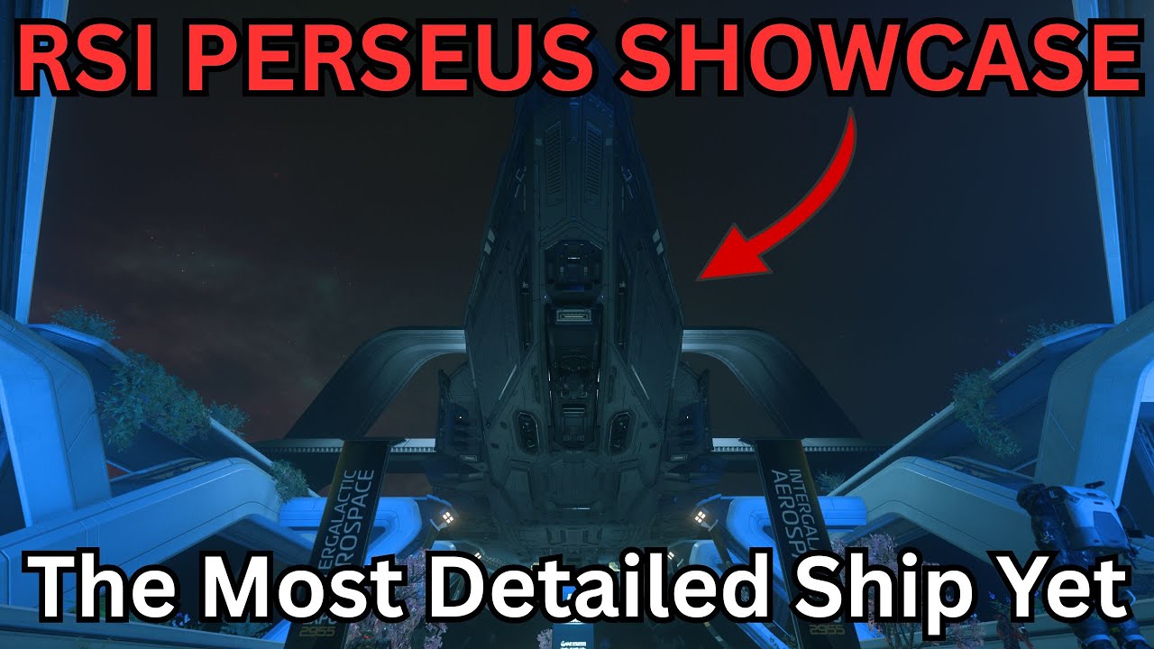 RSI PERSEUS Tour & Stats | The New Standard For Ship Design?? - YouTube