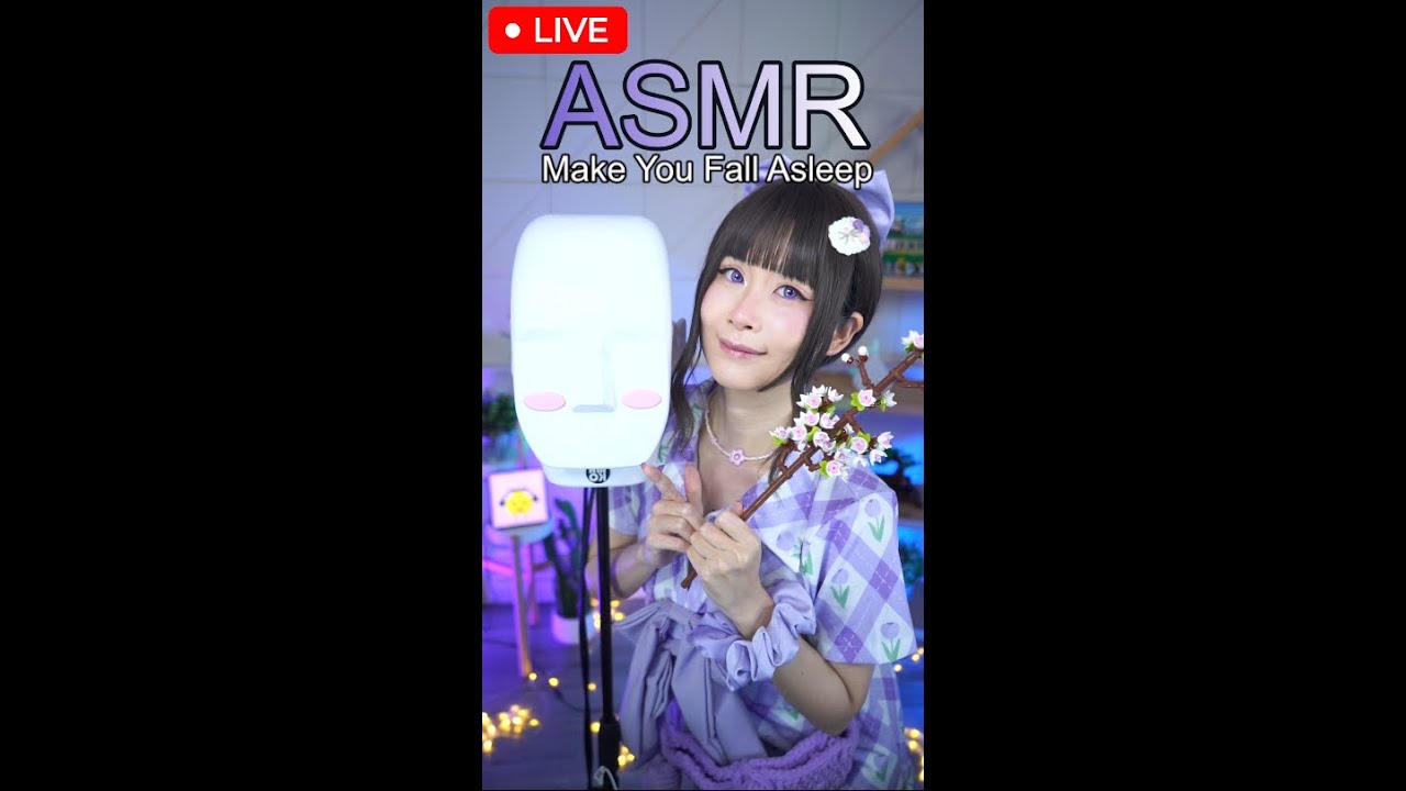LIVE ASMR Relaxing With Me - YouTube