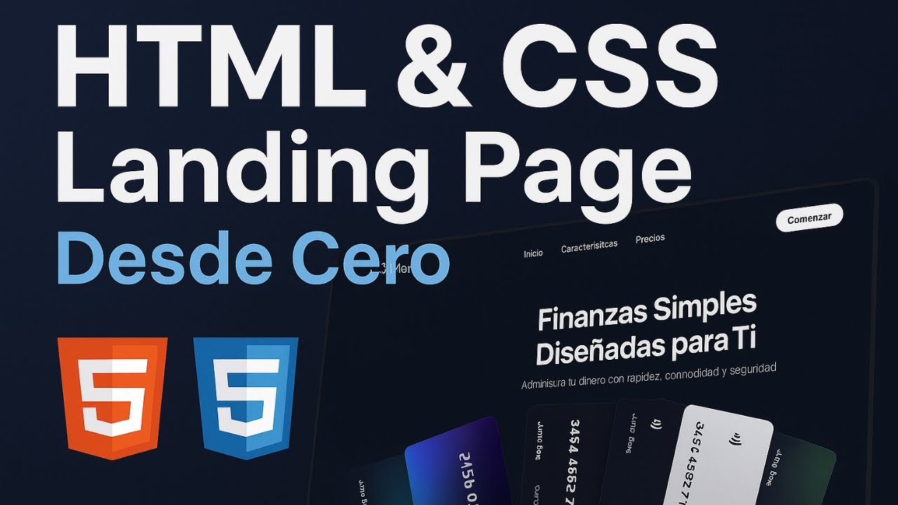 Cómo crear una Landing Page Bancaria Profesional con HTML y CSS ...