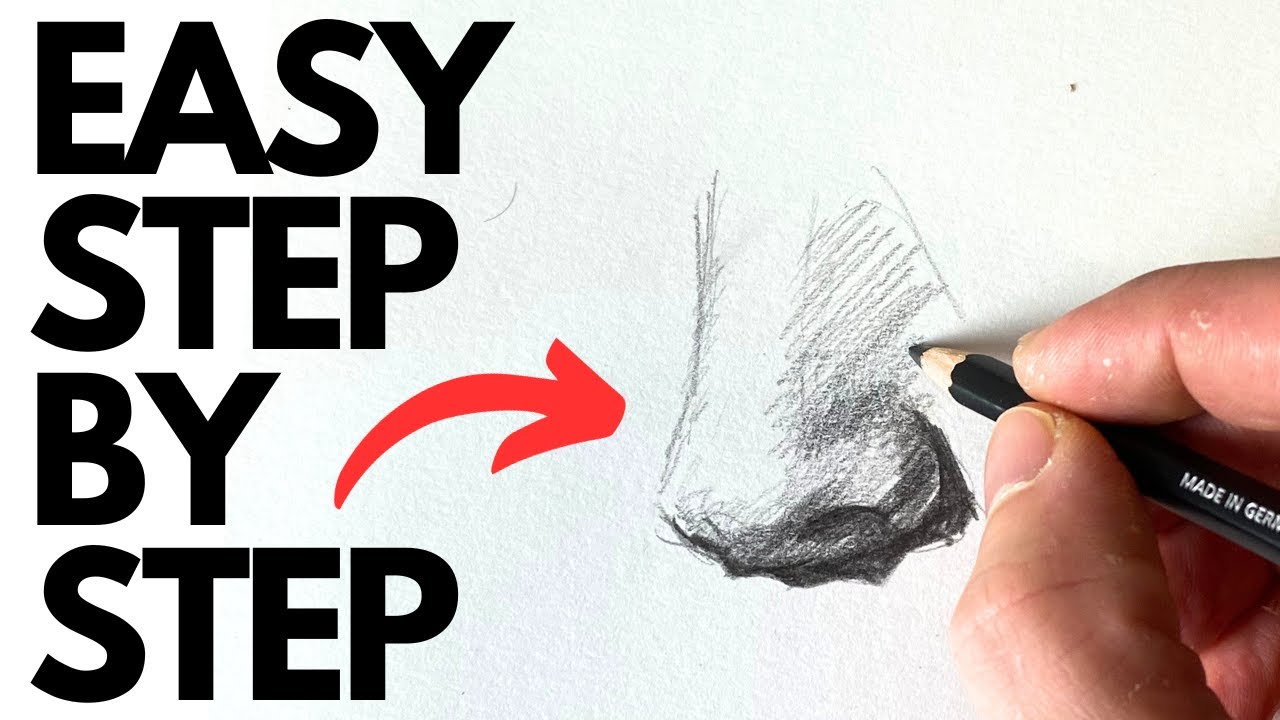 How to Draw NOSES For Beginners - YouTube