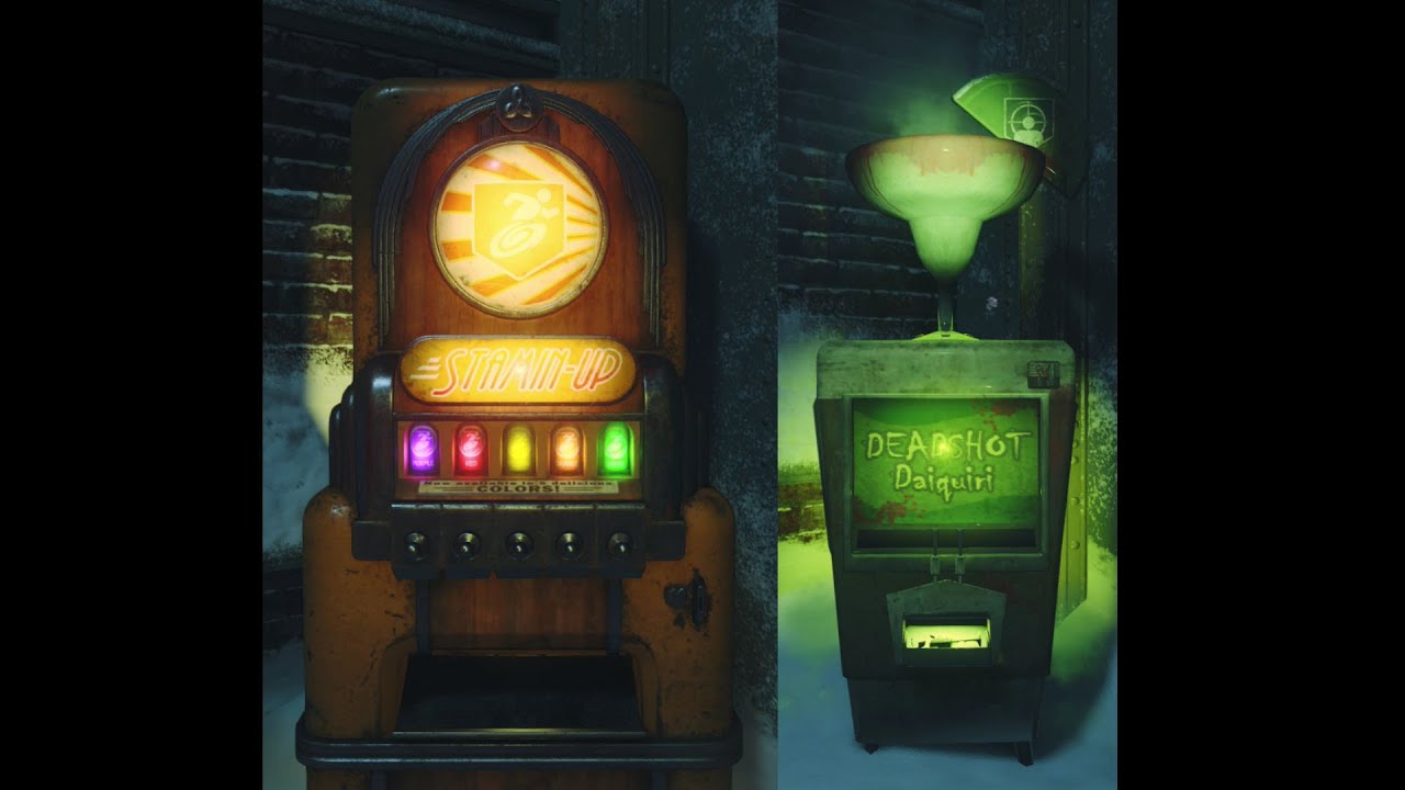 BO3 Zombies! (The Giant) Secret Perk Machine! - YouTube