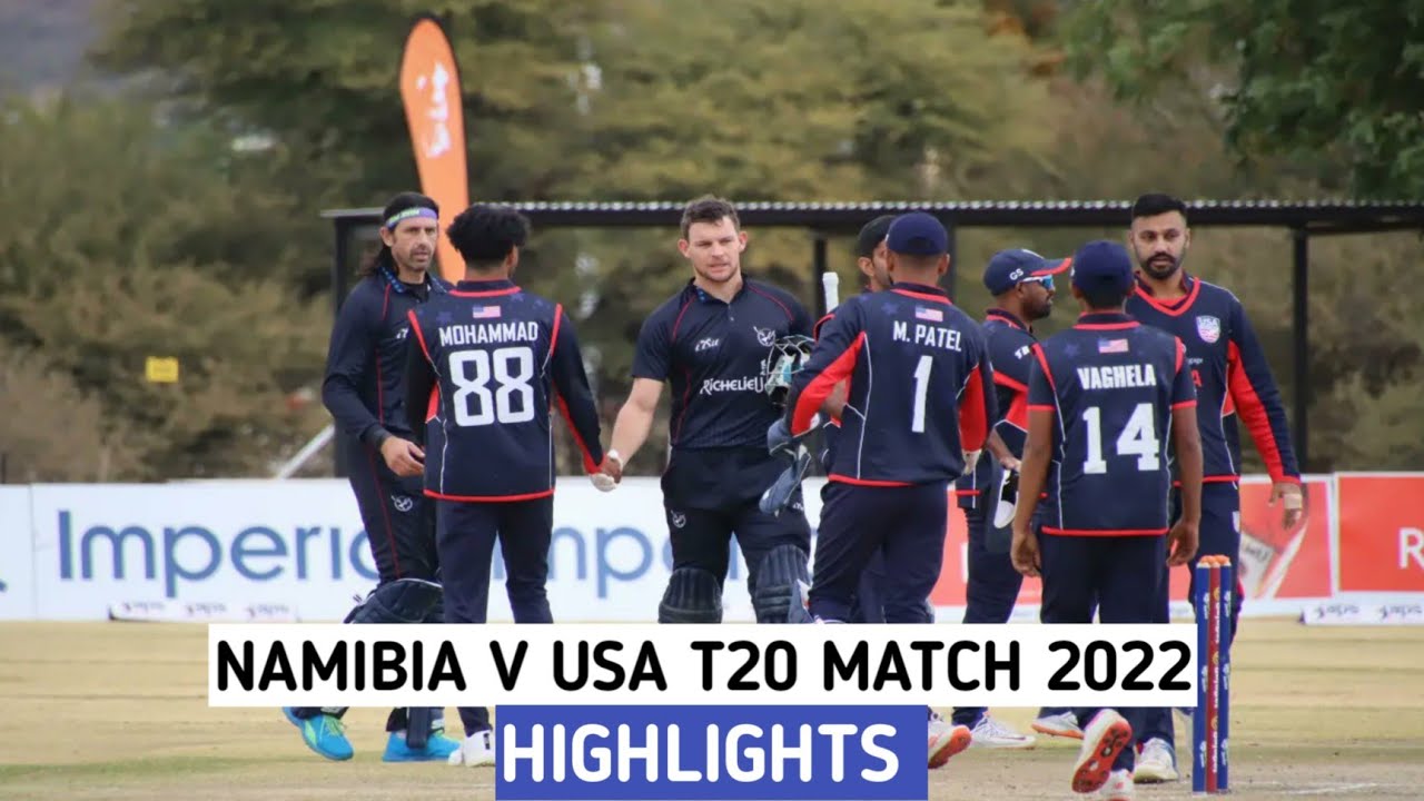 USA v Namibia T20 2022 Highlights T20 Tri Series 2022 USA v NAM T20 ...