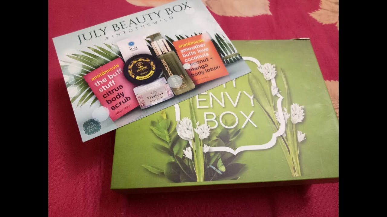 My Envy Box July 2017 Unboxing | Products worth 2300 ...