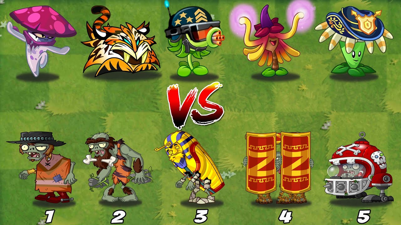 18 Team Plants vs Team Zombie Level 10 - PvZ 2 Team Plants vs Team ...