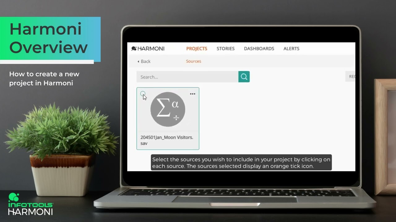 Harmoni overview 1 How to create a project - YouTube