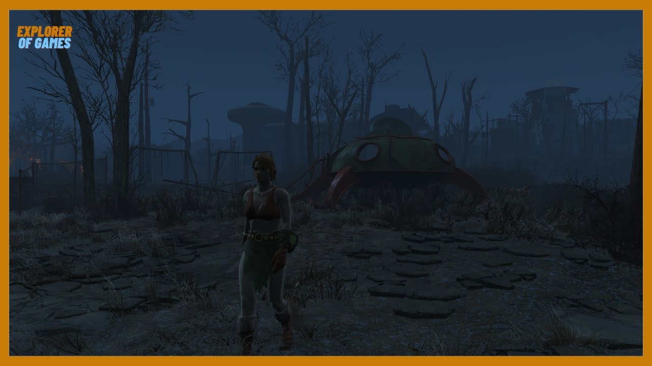 Fallout 4 Night walk - YouTube