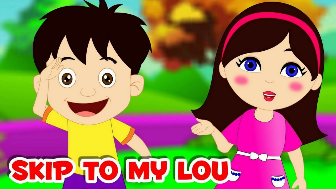 skip to my lou | nursery rhymes | kid's songs🎵🎵 - YouTube