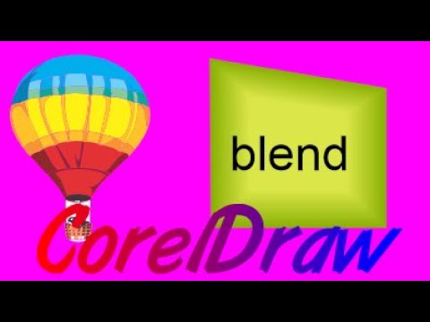 CorelDraw Tips & Tricks Blend to make this - YouTube
