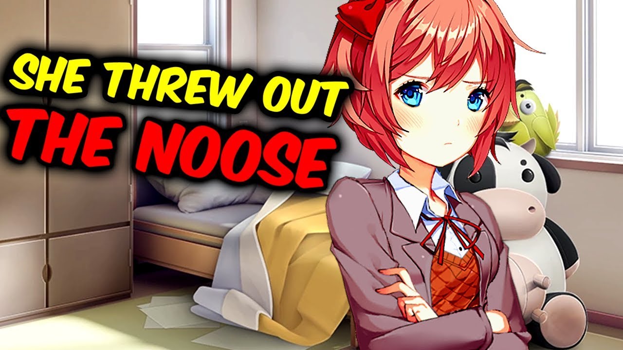 SAYORI THROWS AWAY THE NOOSE | DDLC Mod - Doki Doki Lost Ascension #4 ...