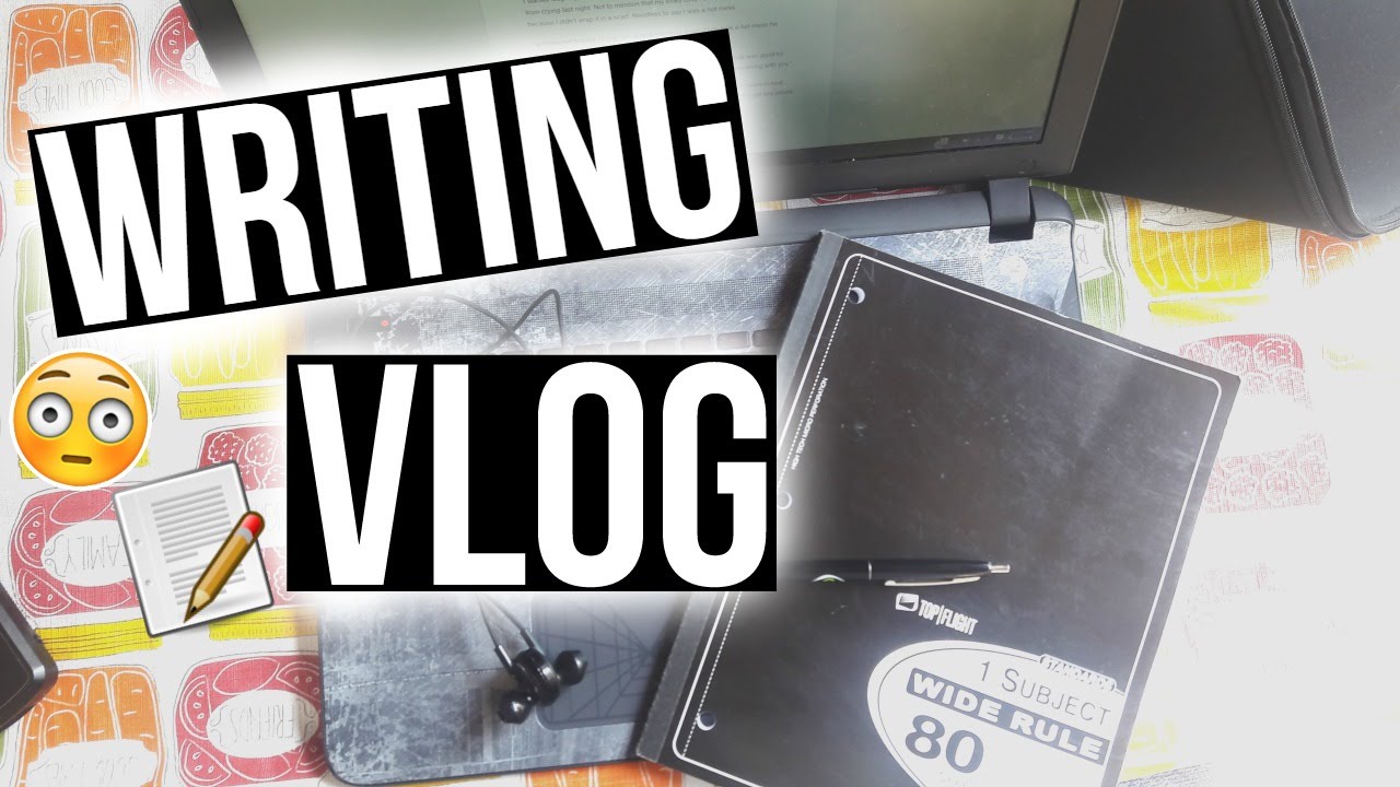 Writing Vlog: Trying to Write My First Book! - YouTube