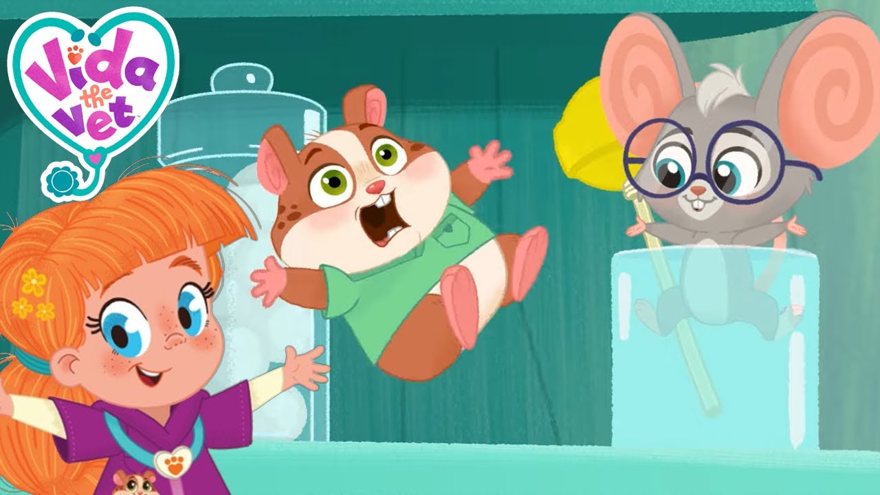 Howdy Popcorn! | Vida the Vet | Cartoons for Kids | - YouTube