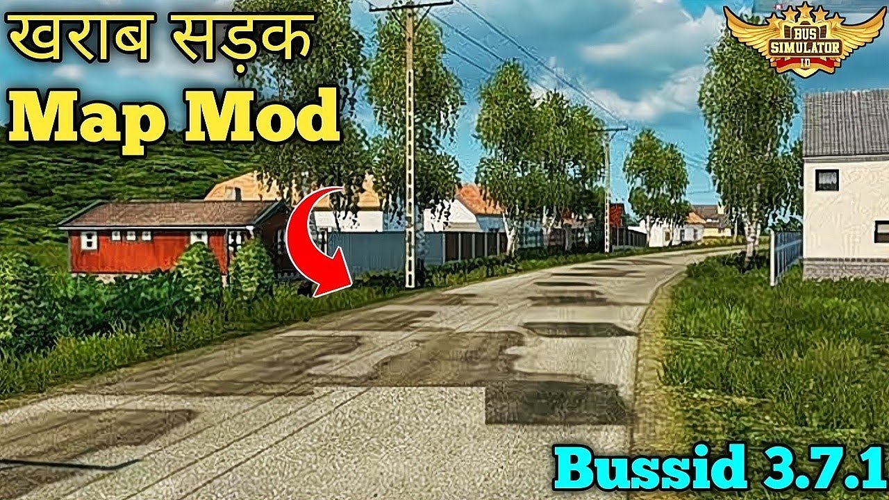 Mod Map Bussid 3.7 - Village Worst Map Mod For Bus Simulator Indonesia ...