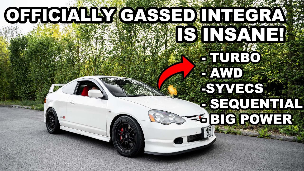 FIRST DRIVE OF THE TURBO INTEGRA - YouTube