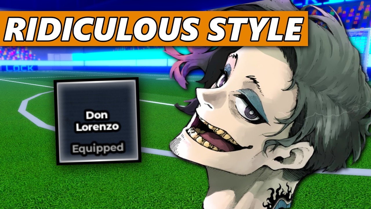 Don Lorenzo Style Is Ridiculous (Full Showcase) | Blue Lock Rivals ...