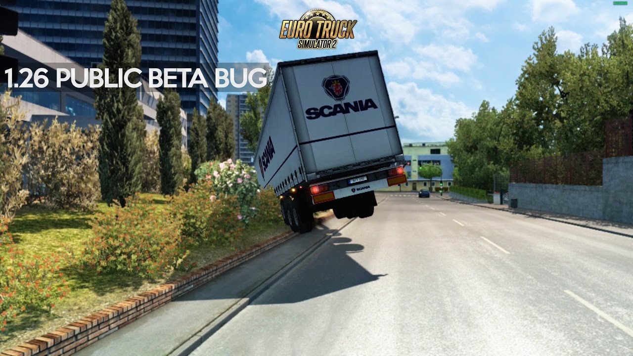 Euro Truck Simulator 2 | 1.26 Public Beta | Bug Buldum!! - YouTube