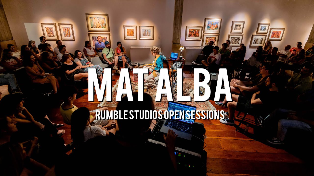 Mat Alba - 'Me Gusta Tu Estilo' & 'Mente en Blanco' / Rumble Studios Open Sessions - YouTube