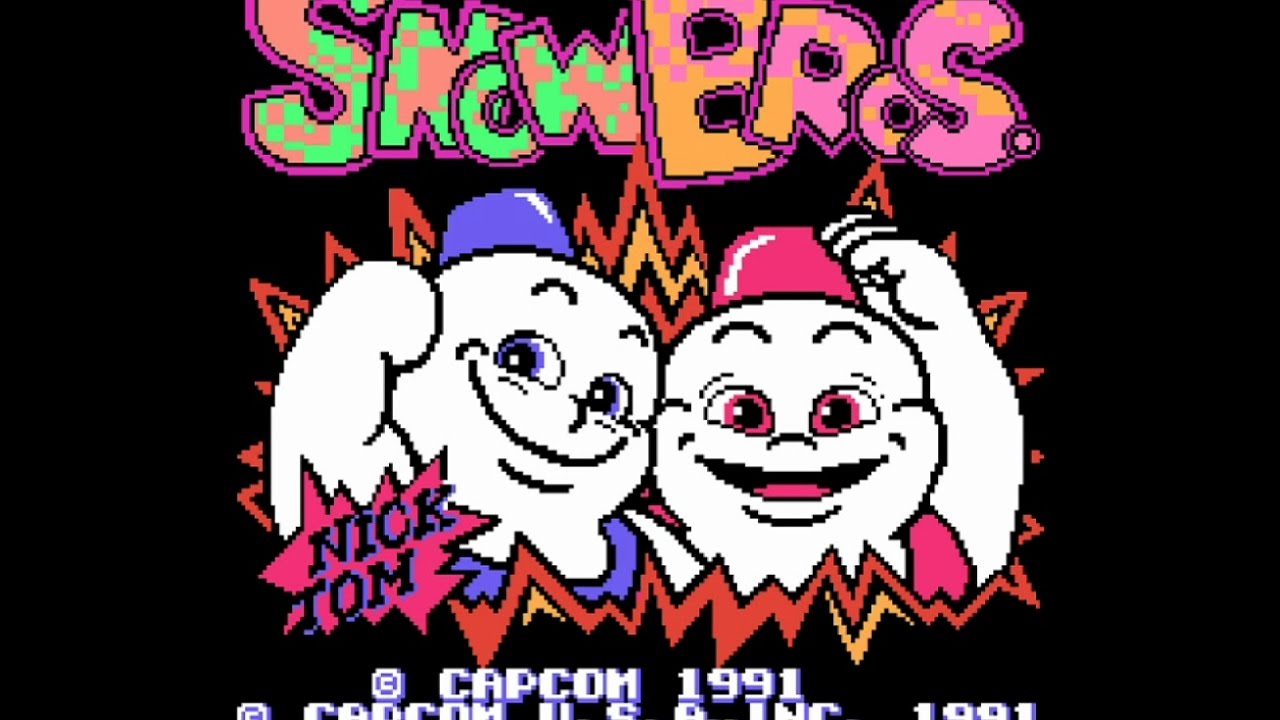 Snow Bros - Game - Nintendo Entertainment System (NES) All Complete ...