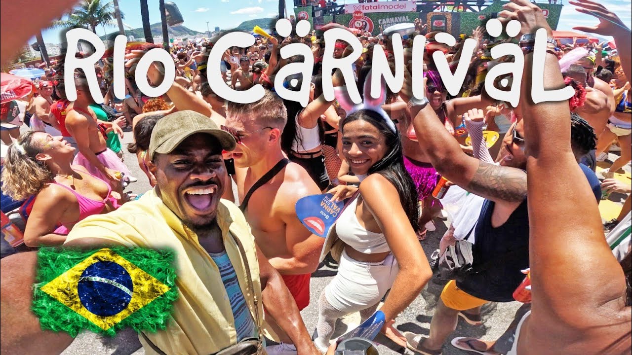 EPIC Rio Carnival 2025 Block Party Day 1 Vlog - Copacabana & Ipanema 🇧🇷 ...