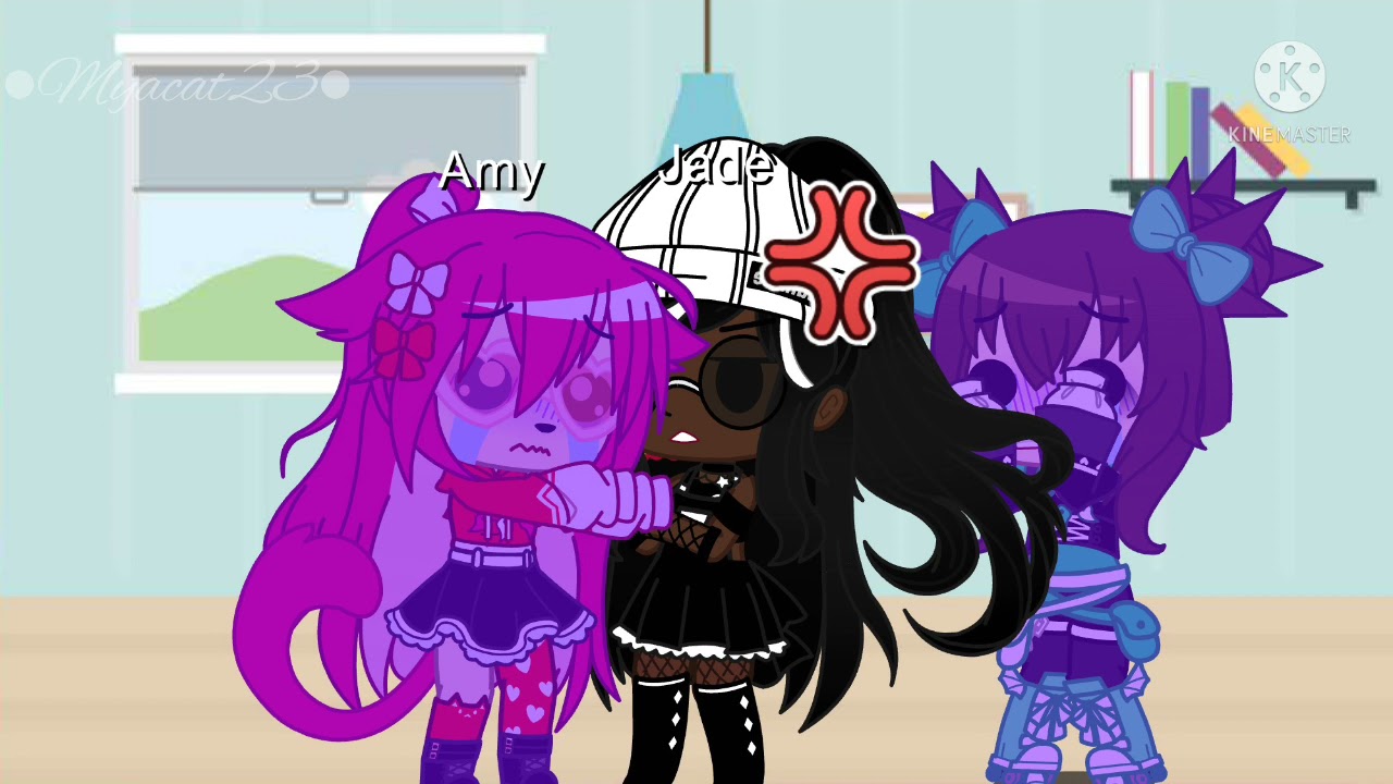 My Giant Soft Monster lover glcvm| gacha club movie|(1/2)💕😘🌌 - YouTube