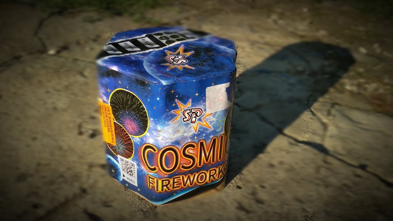 Wyrzutnia Cosmic Fireworks Super Power - YouTube