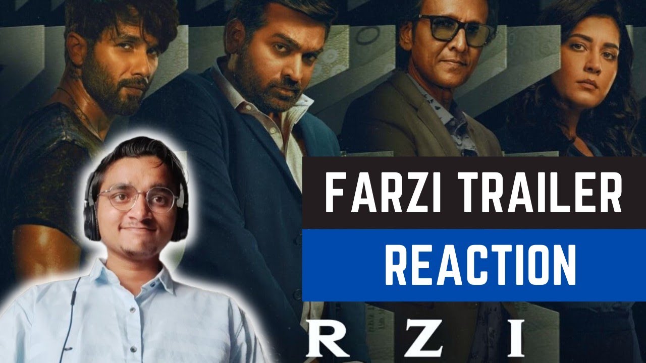 Farzi Trailer Best Reaction Shahid Kapoor vijay sethupathi Kay Kay ...