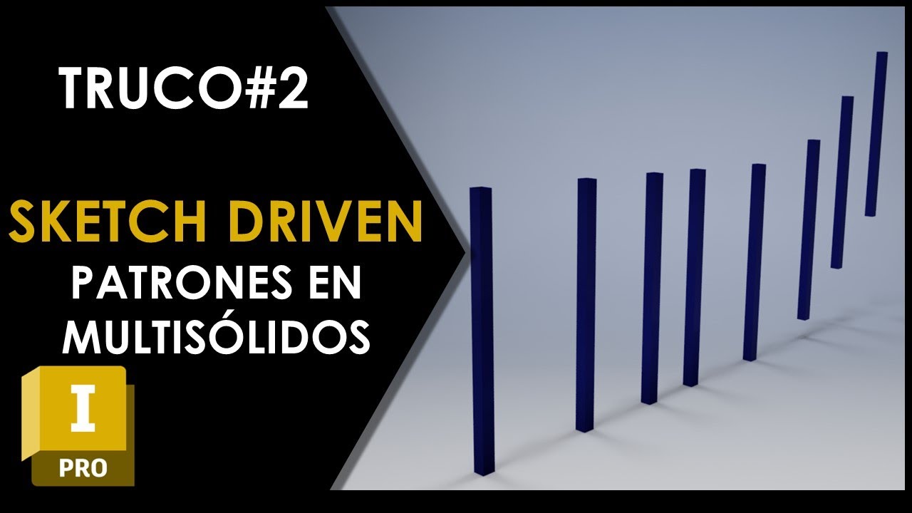 Autodesk Inventor - Sketch Driven Patron no repetitivo en piezas 02 ...
