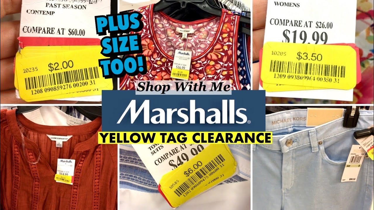 MARSHALLS SHOP WITH ME YELLOW TAG CLEARANCE CLOTHING * PLUS SIZE TOO ...