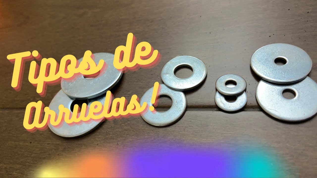 Tipos de ARRUELAS. Arruela lisa e funileiro, veja a diferença e aprenda ...