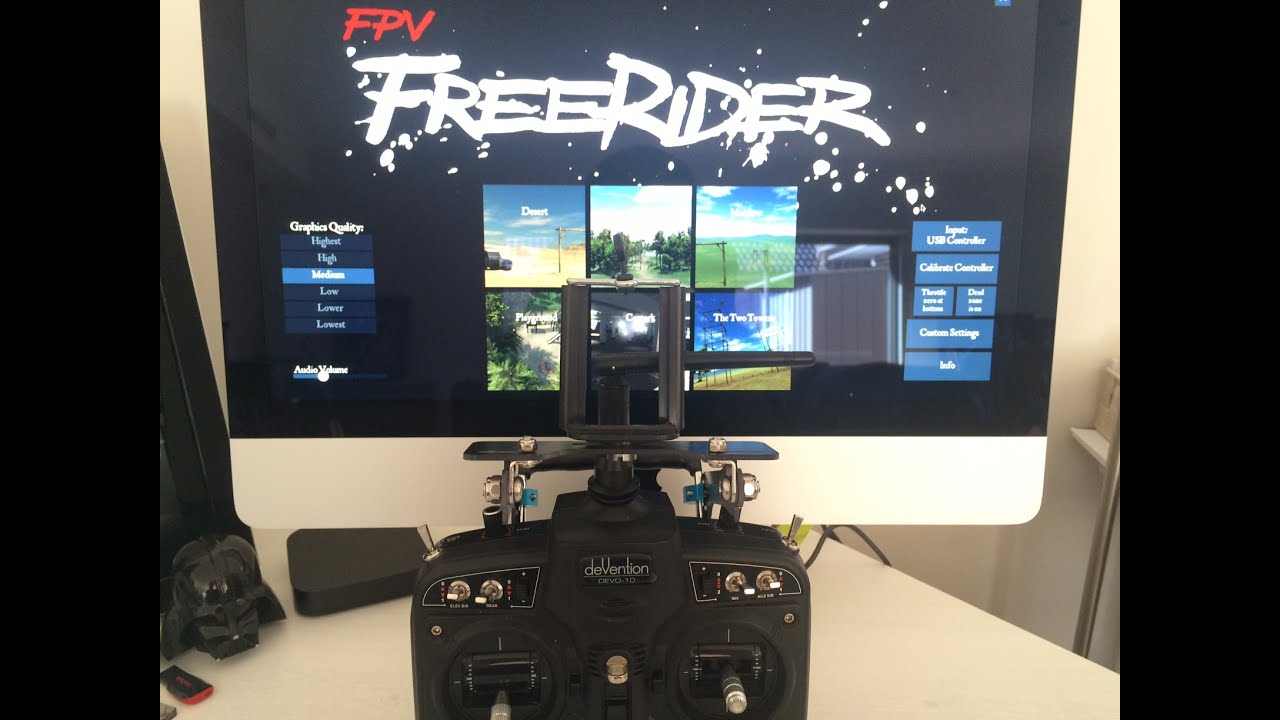 Devo 10 Deviation (stock model ini) with FPV Freerider Mac Edition ...