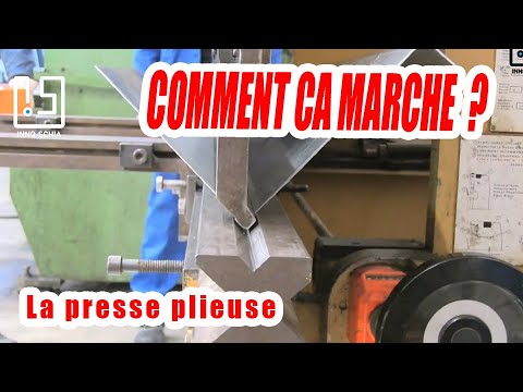Comment ça fonctionne la presse plieuse ? Comment plier une tôle en ...