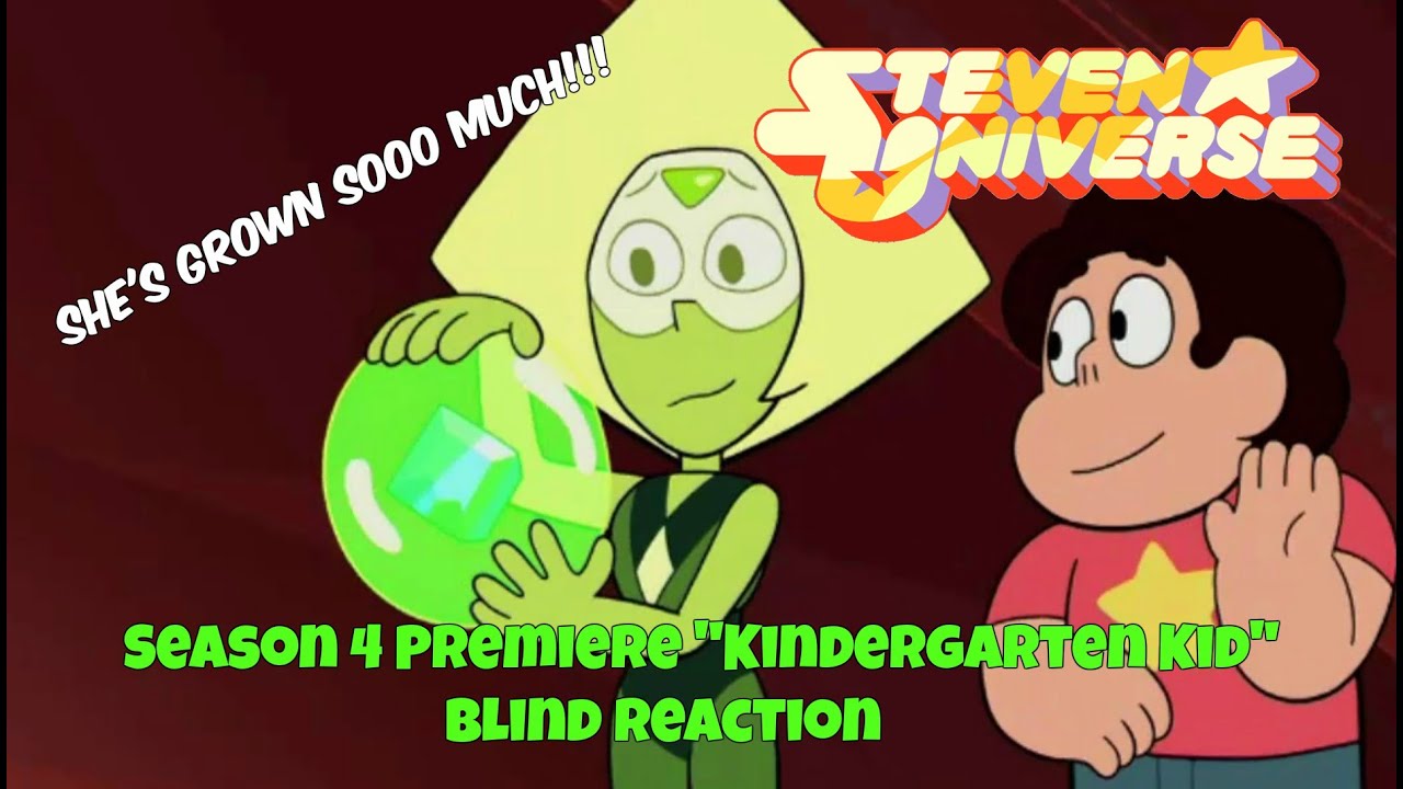 SU Season 4 Premiere "Kindergarten Kid" Blind Reaction - YouTube