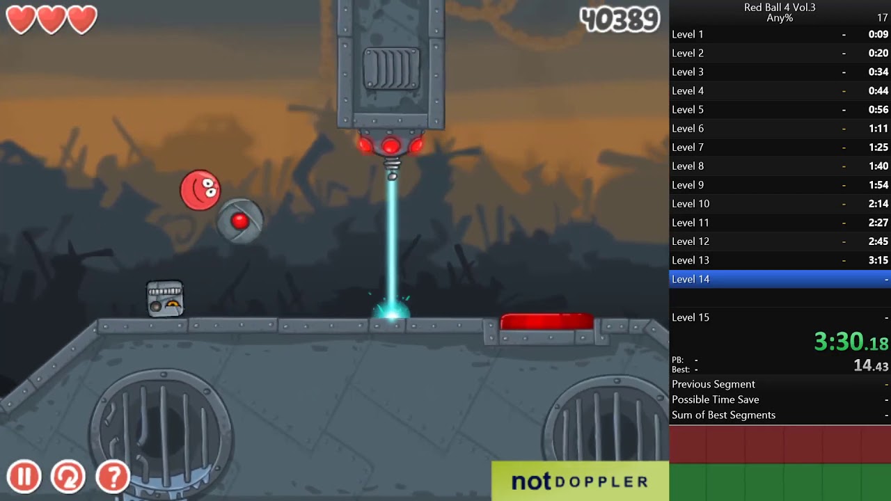 Red Ball 4: Volume 3 Any% 4:50 (PB) - YouTube