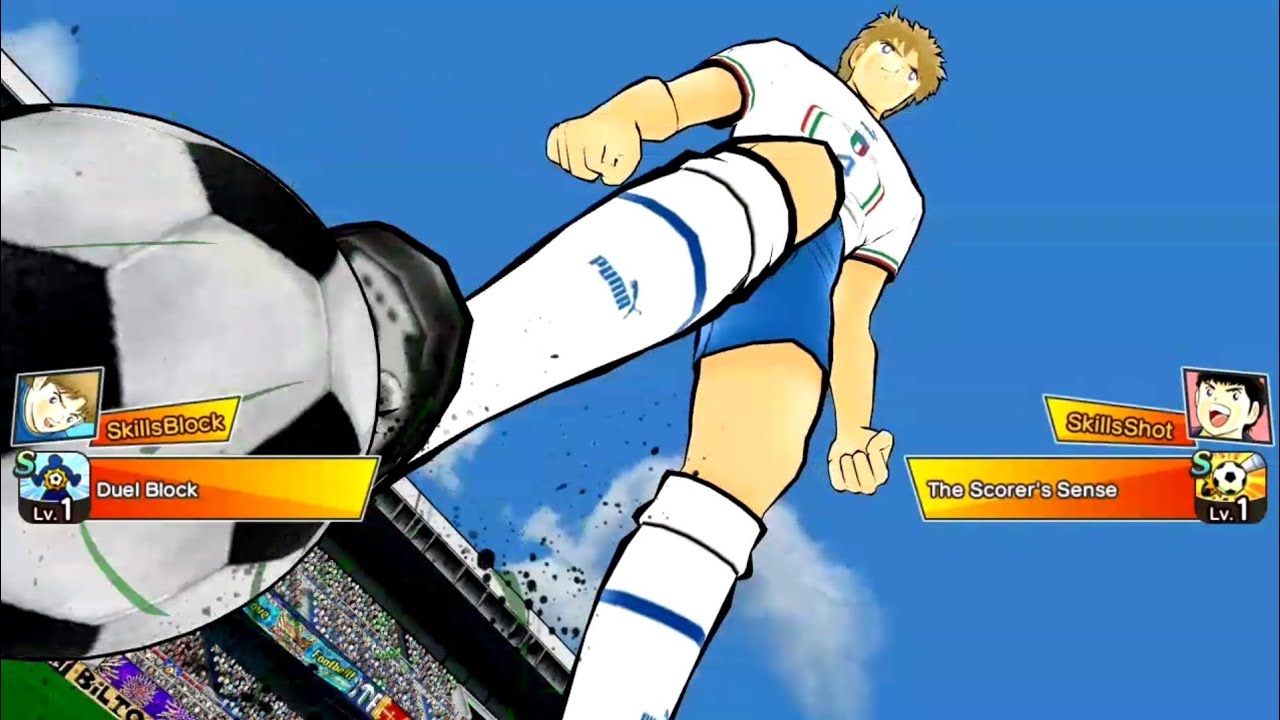 Duel Block (Salvatore Gentile) - Captain Tsubasa Dream Team Skill - YouTube