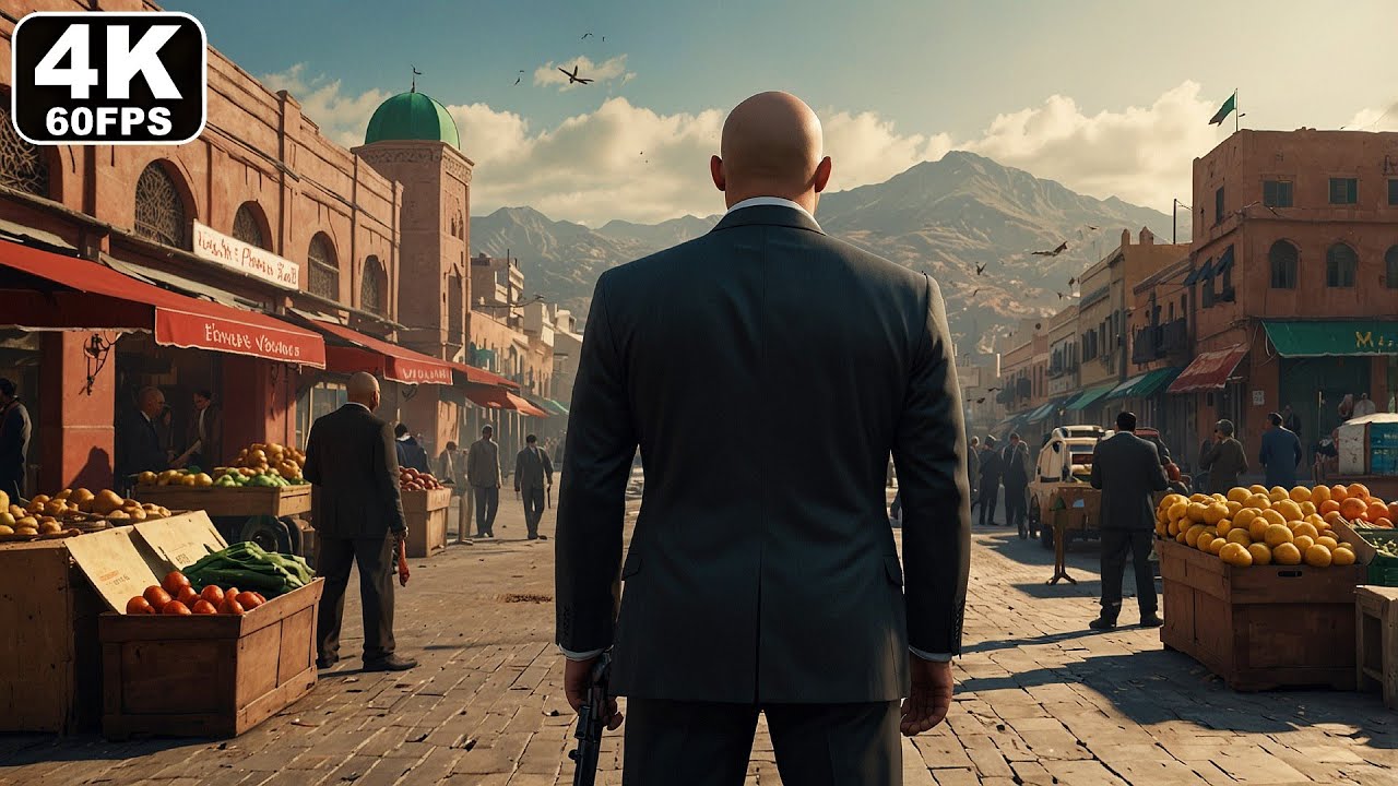 Mission in Morocco - Stealth Gameplay - Hitman™ - 4K UHD 60FPS - YouTube