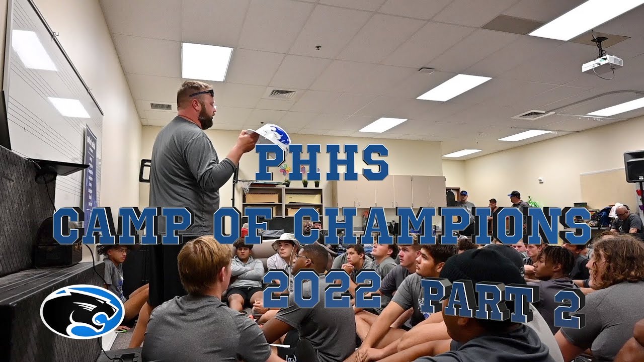 PHHS Panthers Camp of Champions 2022|Day 1- PART2 - YouTube