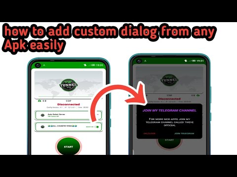 How to add custom dialog from any Apk easily - YouTube