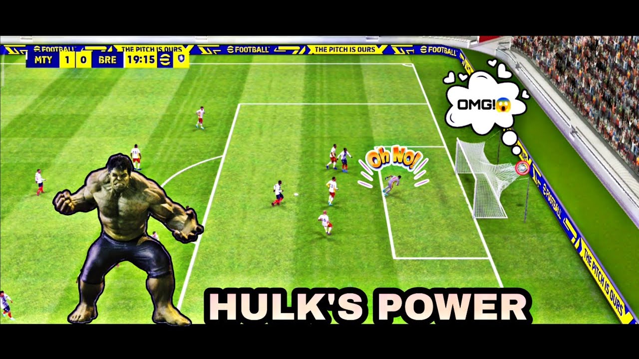Goal With Using HULK's Powers💪| Pes 2023 Goals| Pes 2023 Best Goals ...