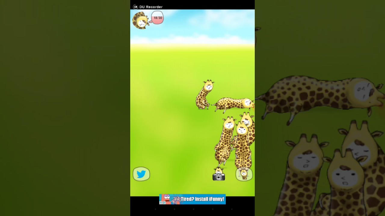 I am giraffe! Weird but fun game. - YouTube