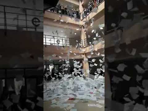 Ege üniversitesi hemsirelik fakültesi 1. Geleneksel not atma gosterisi