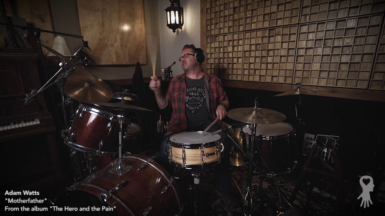 "Motherfather" by ADAM WATTS-drum session w/Black Swamp Dynamicx Snare ...