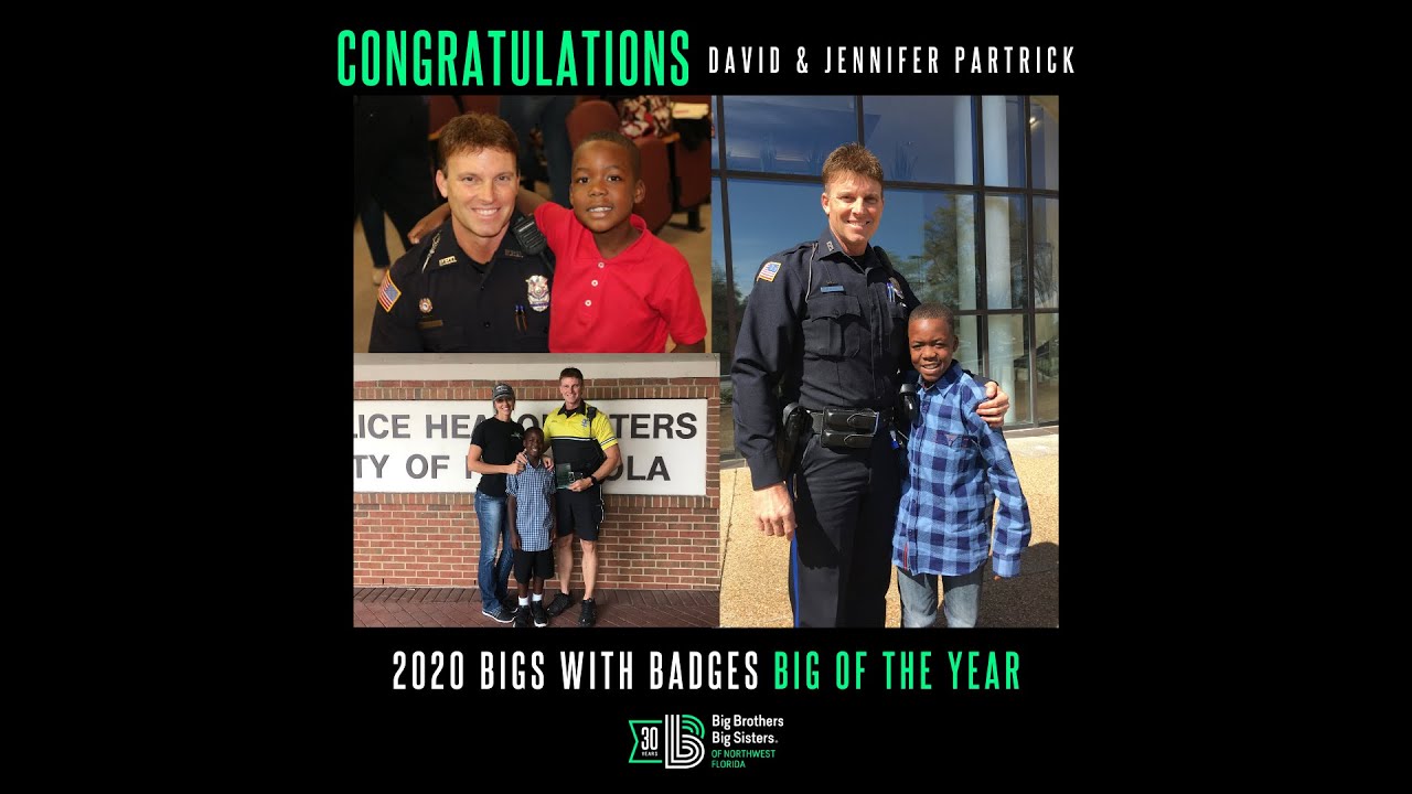 2020 Bigs with Badges Big of the Year Award - YouTube