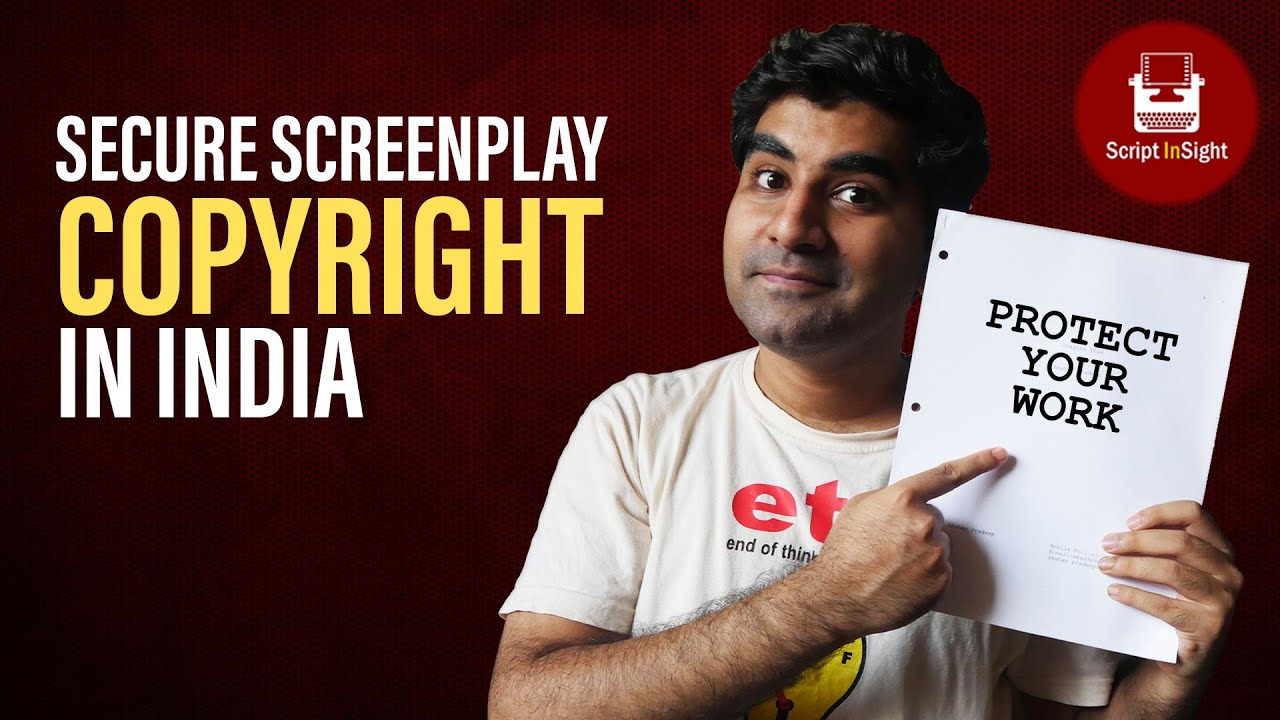 Getting Screenplay Copyright in India - YouTube