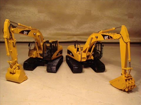 CCM Cat 320CLU's and 320CL - YouTube