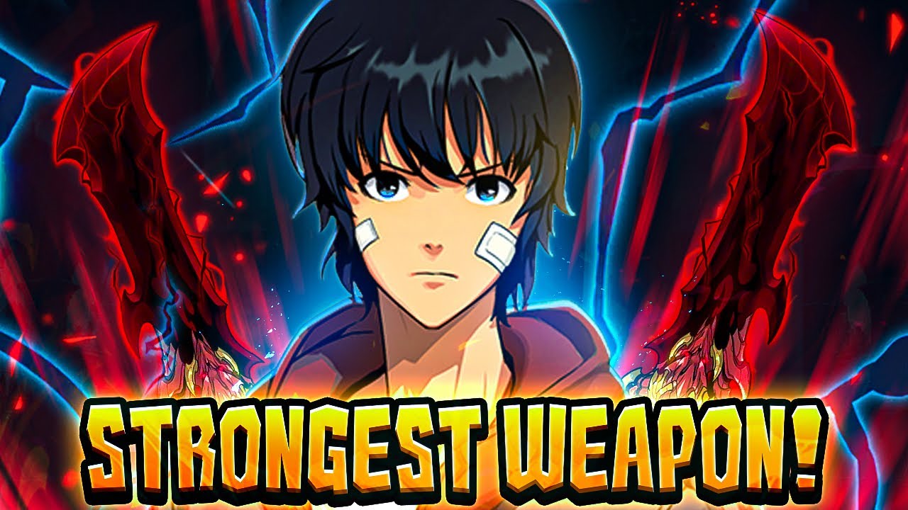 THE MUST HAVE WEAPON! SUNG JINWOOS STRONGEST WEAPON DEMON KING DAGGERS ...