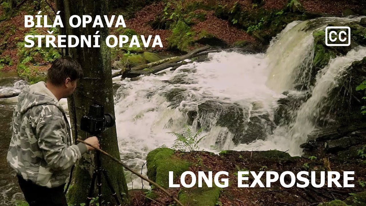 Landscape analog film photography. Bílá Opava a Střední Opava ...